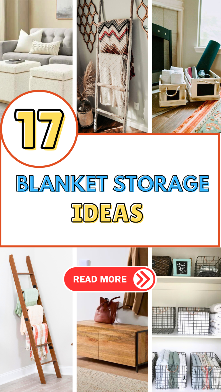 17 Blanket Storage Ideas to Access Anytime – The DIY Desire