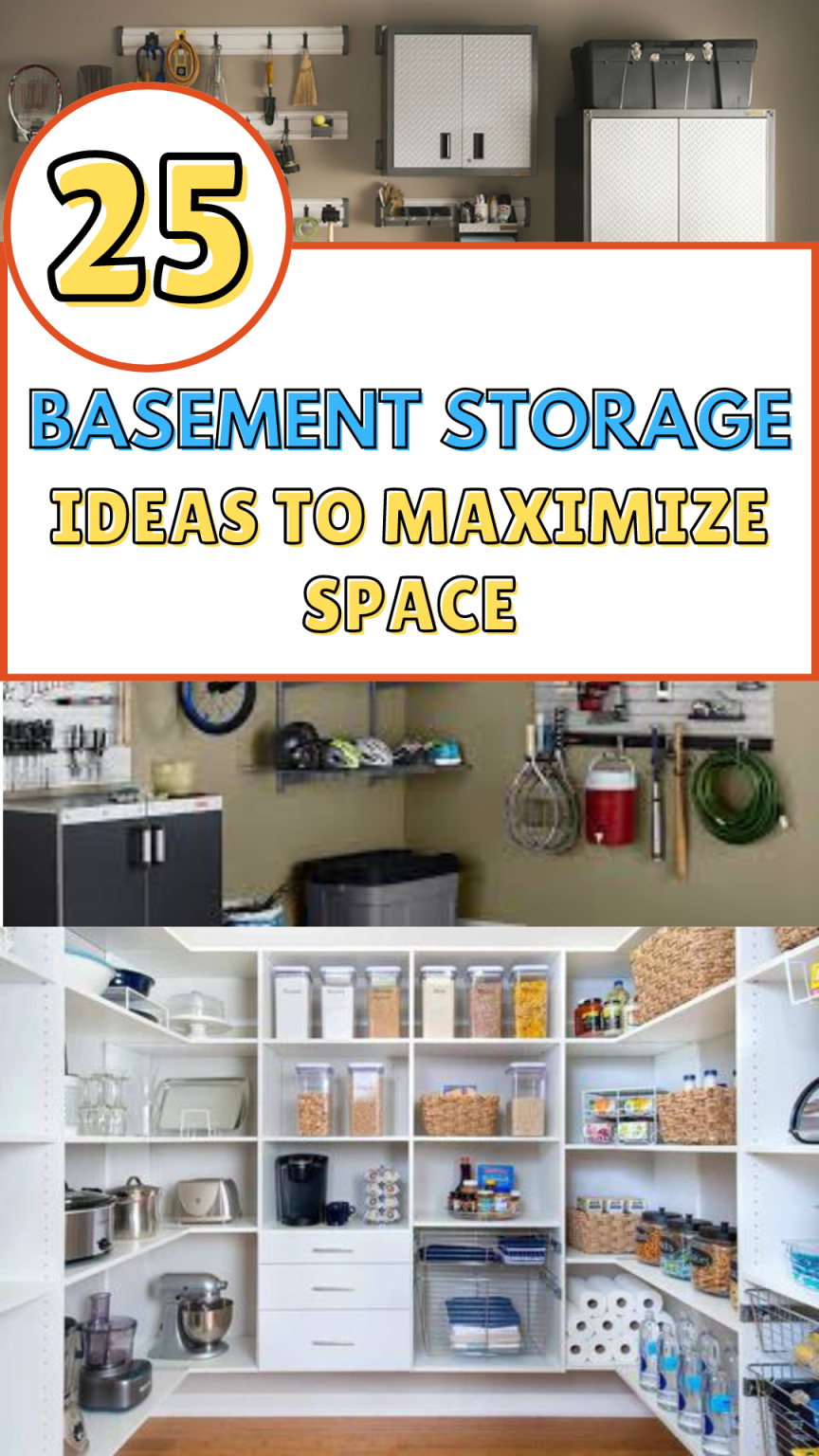 25 Basement Storage Ideas to Maximize Space – Your Motor Geek