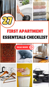 27 First Apartment Essentials Checklist – Your Motor Geek