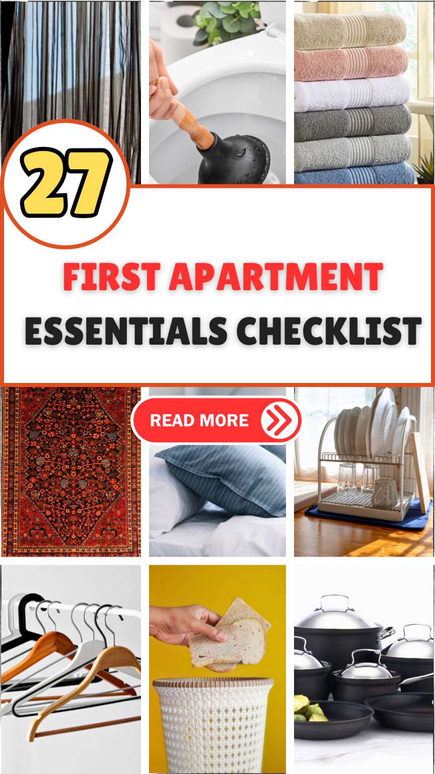 27 First Apartment Essentials Checklist – Your Motor Geek