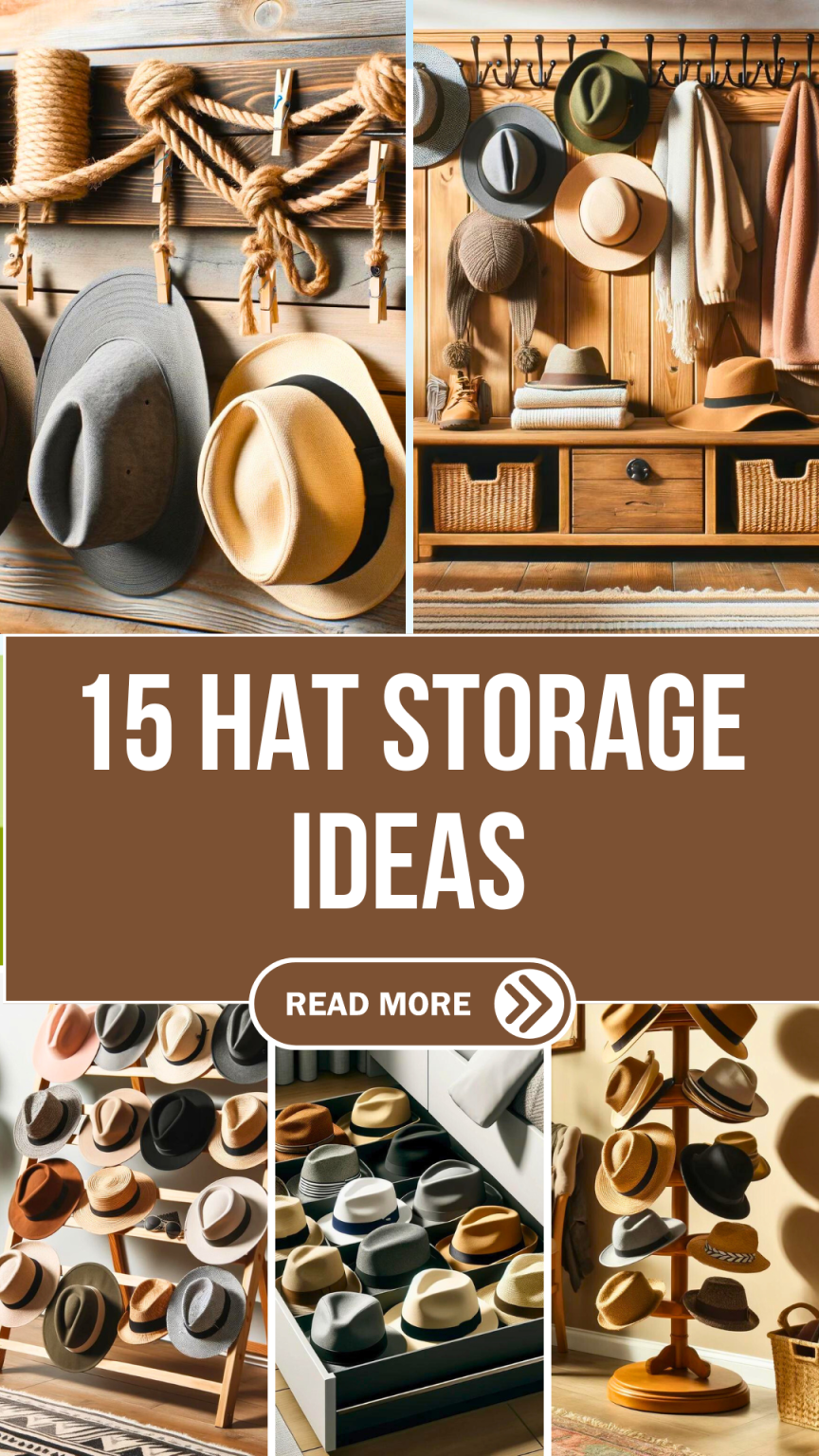 15 Hat Storage Ideas to Keep Collection Organized – The DIY Desire
