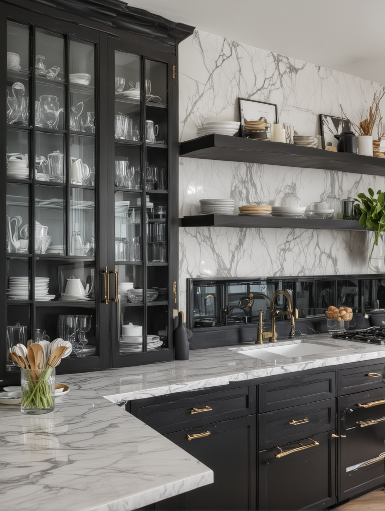 17 Black Kitchen Cabinet Ideas – Your Motor Geek