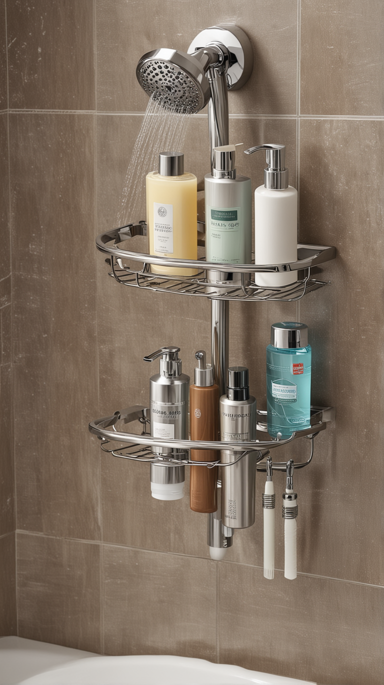 15 Clever Shower Storage Ideas – Your Motor Geek