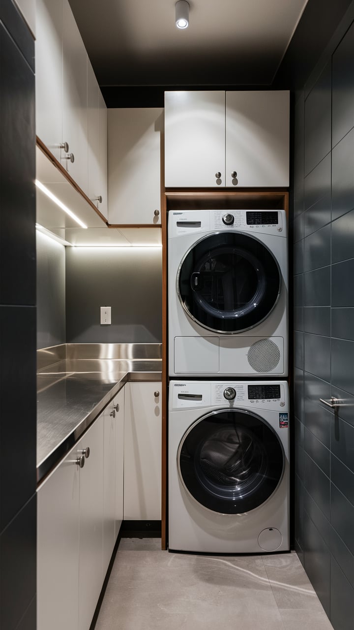 9 Stackable Small Laundry Room Ideas – Your Motor Geek