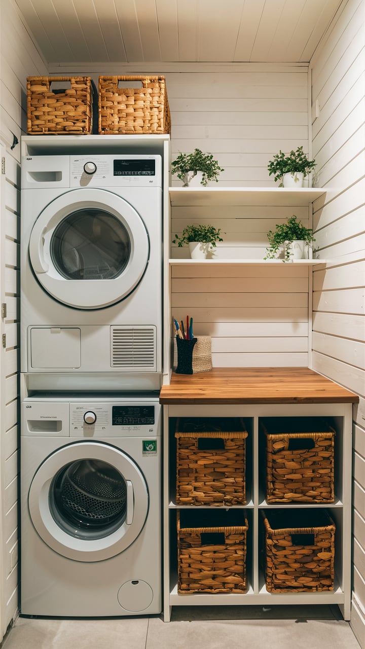 9 Stackable Small Laundry Room Ideas – Your Motor Geek