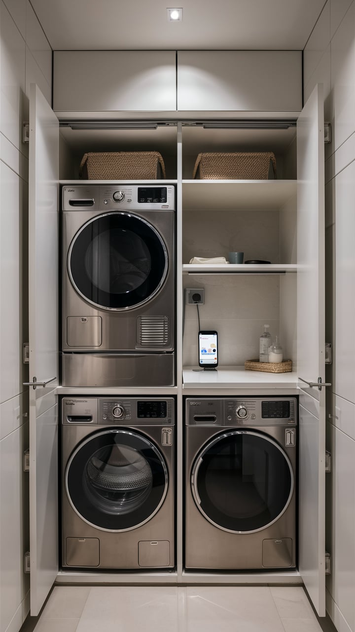 9 Stackable Small Laundry Room Ideas – Your Motor Geek