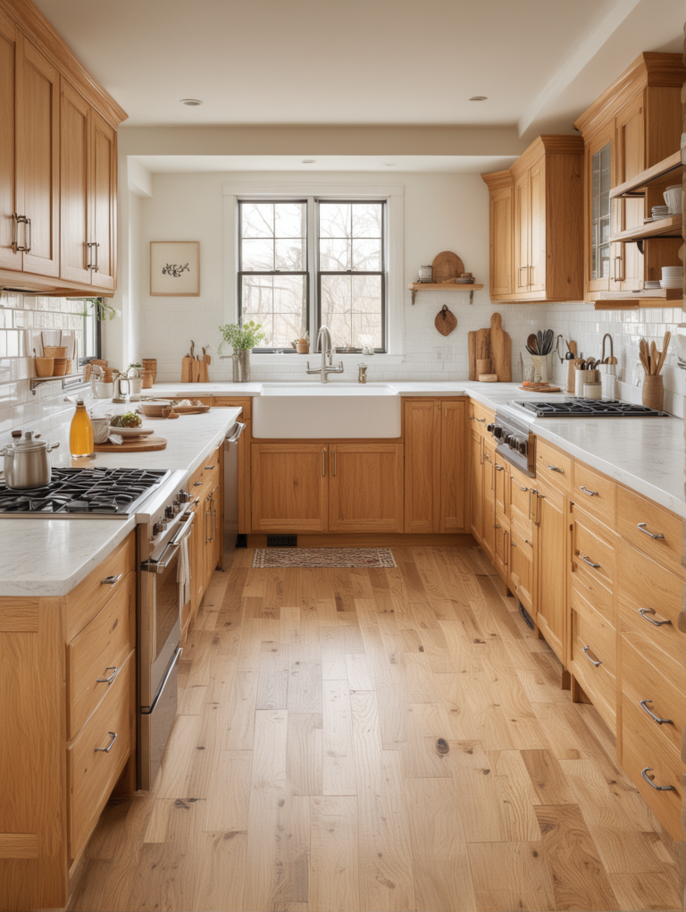 21 Honey Oak Kitchen Cabinets – Your Motor Geek