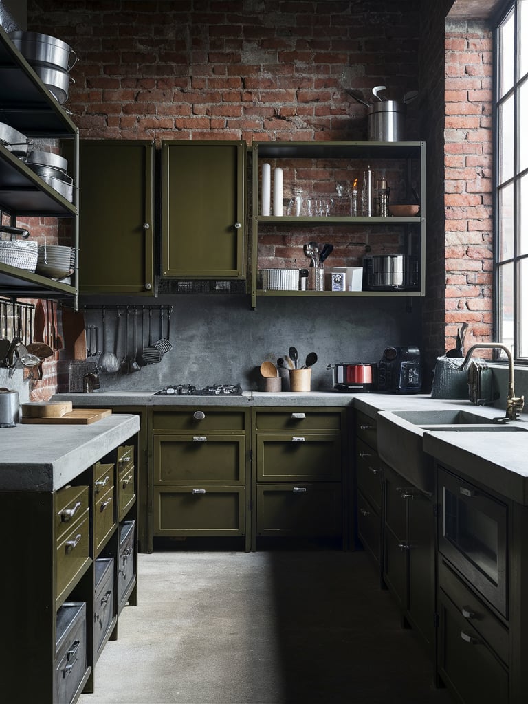 27 Green Kitchen Cabinet Ideas – Your Motor Geek